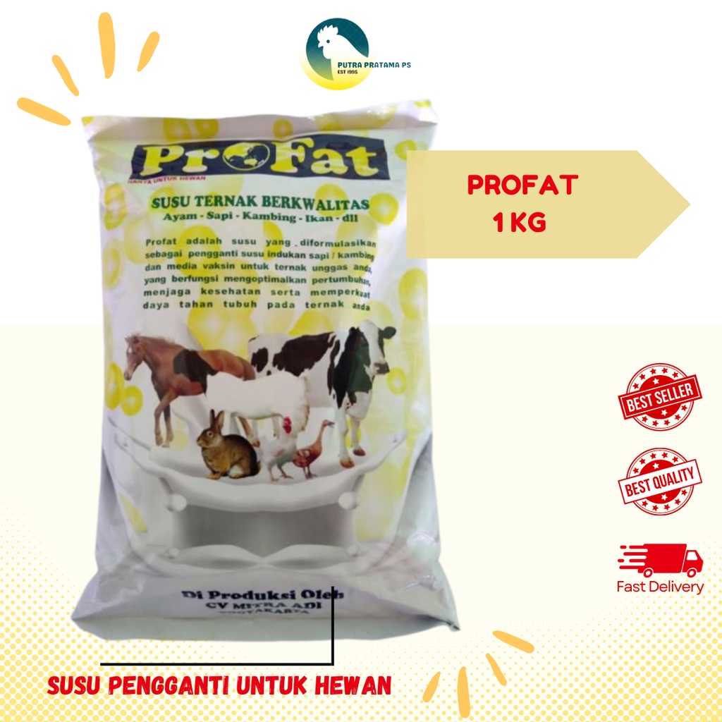 Jual PROFAT 1 kg - Susu Ternak, Susu Cempe Pedet Pengganti Susu Induk ...