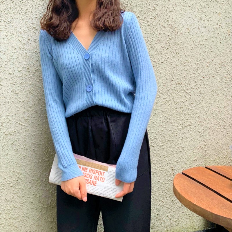 Jual AJW Cardi Rajut Wanita Import Premium Korean Style ZB | Oversize Cardigan Premium Wanita ...