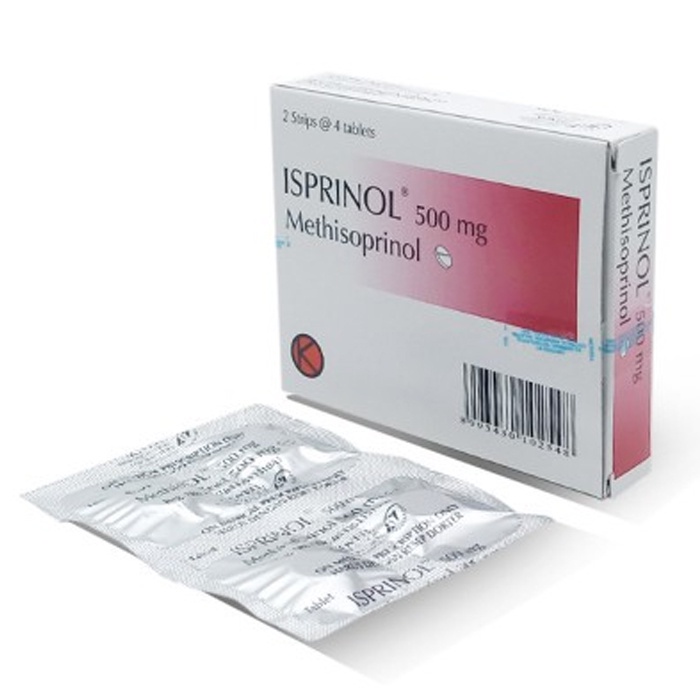 Jual ISPRINOL 500MG 1 STRIP ISI 4 TABLET / METHISOPRINOL / ANTI VIRUS ...