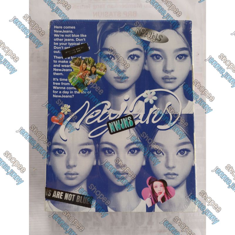 Jual [READY STOCK] NewJeans (NEW JEANS) - NEW JEANS (1st EP Album) (Bluebook ver.) | Shopee ...