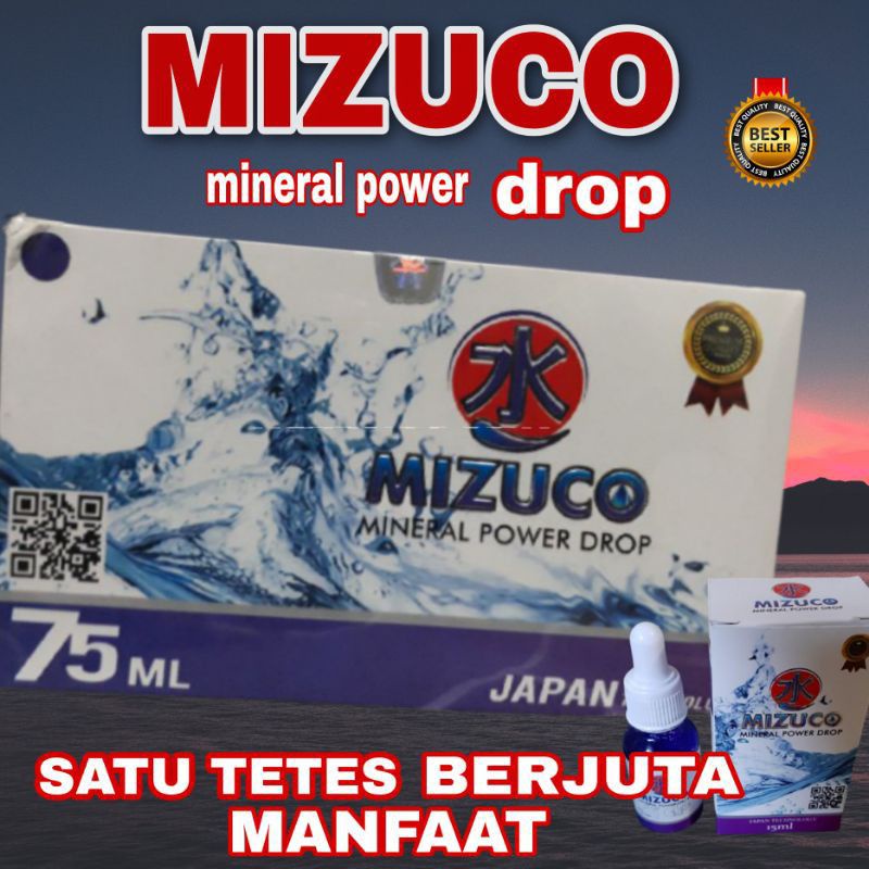 Jual Mizuco | Mizuko alkaline drop | Harga 1 botol ORIGINAL | Shopee Indonesia