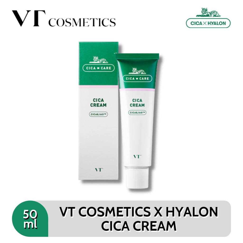 Jual VT CICA X CARE Cica Cream Centella Asiatica Extract - 50Ml | Skincare Exfoliate | Skincare ...