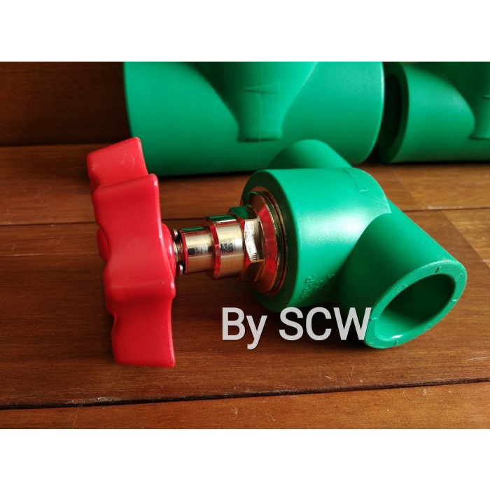 Jual Best Seller Stop Valve Ppr 1/2" Inch 20Mm Gate Valve Stop Kran Ppr ...