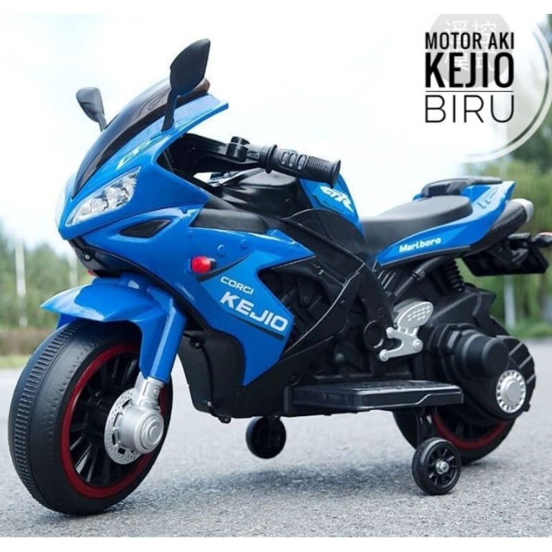 Jual MOTOR AKI KEJIO BIRU | Shopee Indonesia
