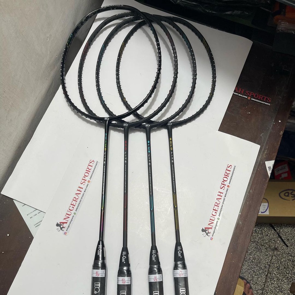 Jual Raket Badminton HI-QUA / HIQUA Chamo-Red-Blue-Gold LITE ORIGINAL ...