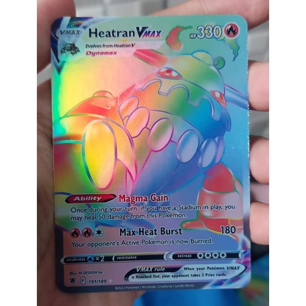 Jual KARTU POKEMON DUMMY RAINBOW VMAX HOLOGRAM ENGLISH VERSION | Shopee ...