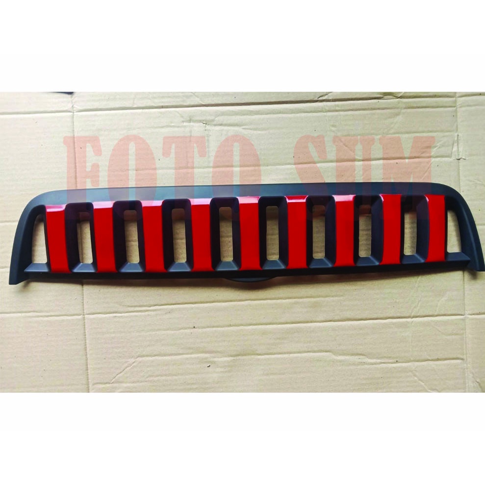 Jual GRILL depan model Hummer hitam list merah mobil rush Terios ...