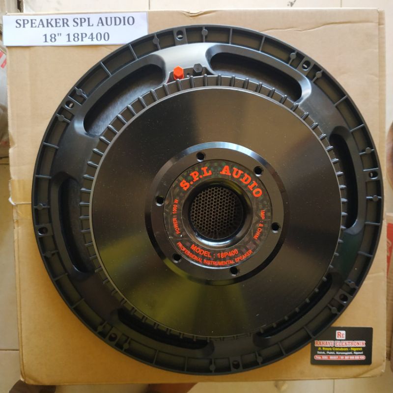 Jual SPEAKER SPL AUDIO 18 INCH 18P400 | Shopee Indonesia