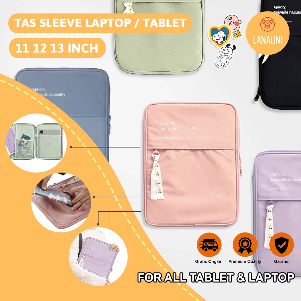Jual Sleeve Pouch Sarung Tas Ipad Tab Tablet Laptop Macbook Air Pro ...