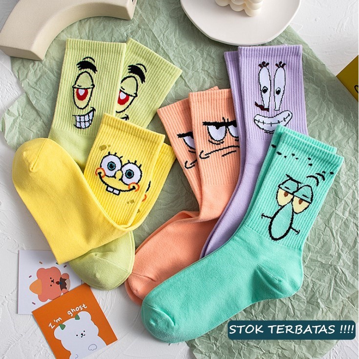 Jual Fanette Harben Feyrins FHF03 Kaos Kaki Korea Halus Katun Wanita & Anak Anak Kartun | Shopee ...
