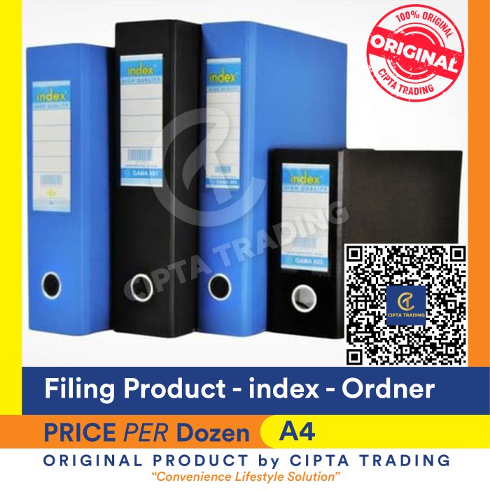 Jual Ordner - Index - A4 Size Product Code 882 (Per Box/Dozen) | Shopee ...