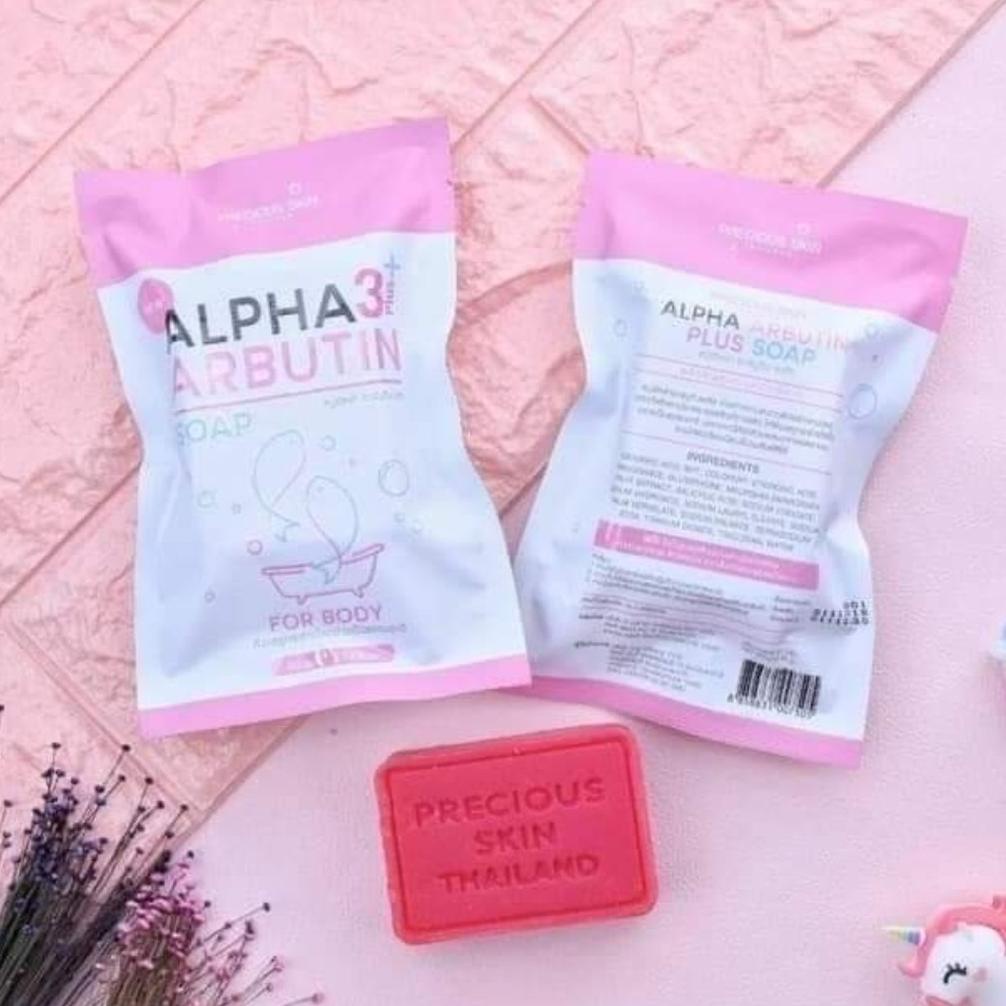Jual Precious Skin Alpha Arbutin 3 Plus Collagen Whitening Soap / Sabun Pemutih Badan / Sabun ...