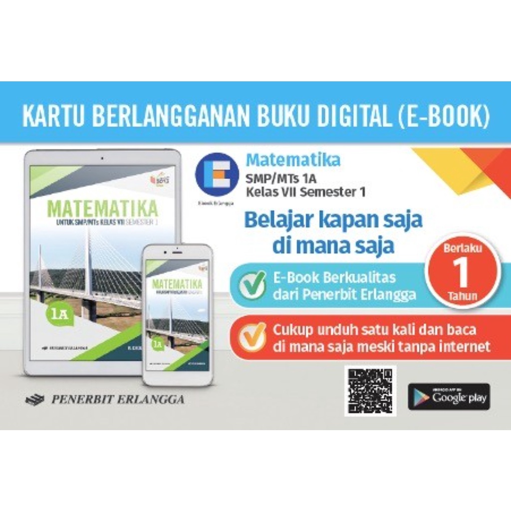 Jual Erlangga - E-BOOK: MATEMATIKA SMP/MTS KLS.VIIA/K13N | Shopee Indonesia