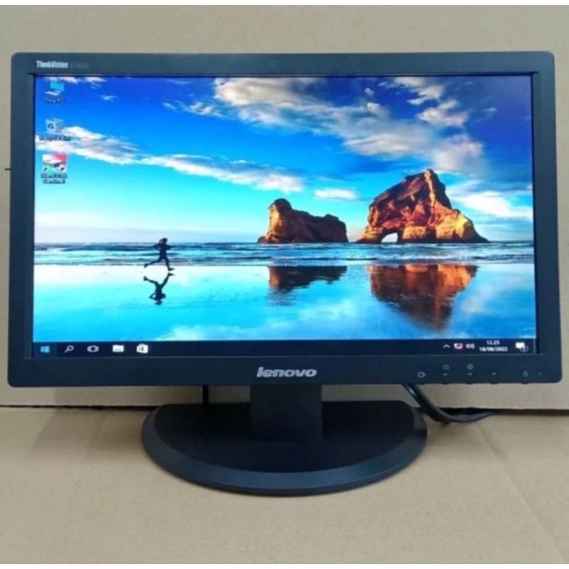 Jual Monitor Led Lenovo 19 Inch Widescreen | Shopee Indonesia
