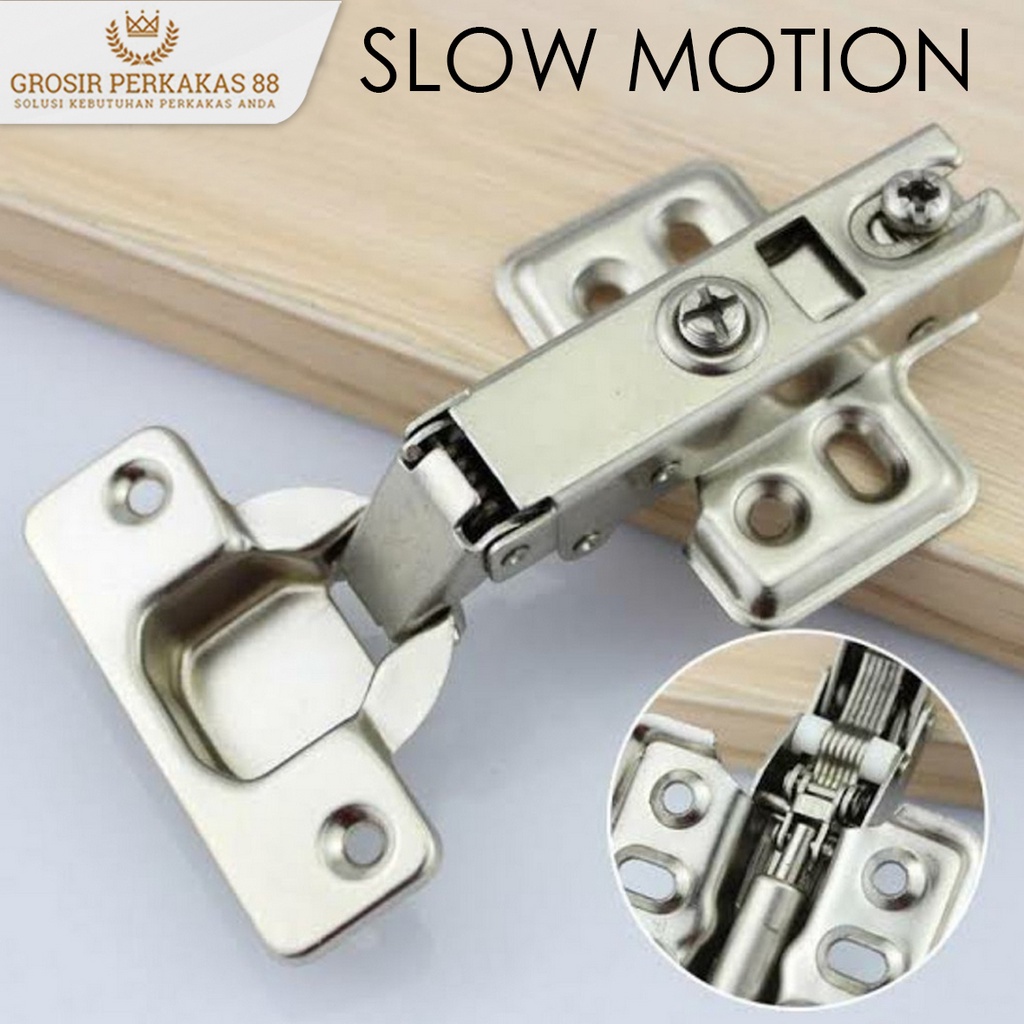 Jual Huben Engsel Sendok Lemari Kitchen Set Slow Motion Hidrolik ...