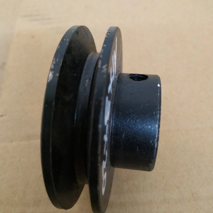 Jual Trans Pulley Puli Pulley A1 - 3 Inch As 28 30 32 35 38 Mm Pully ...