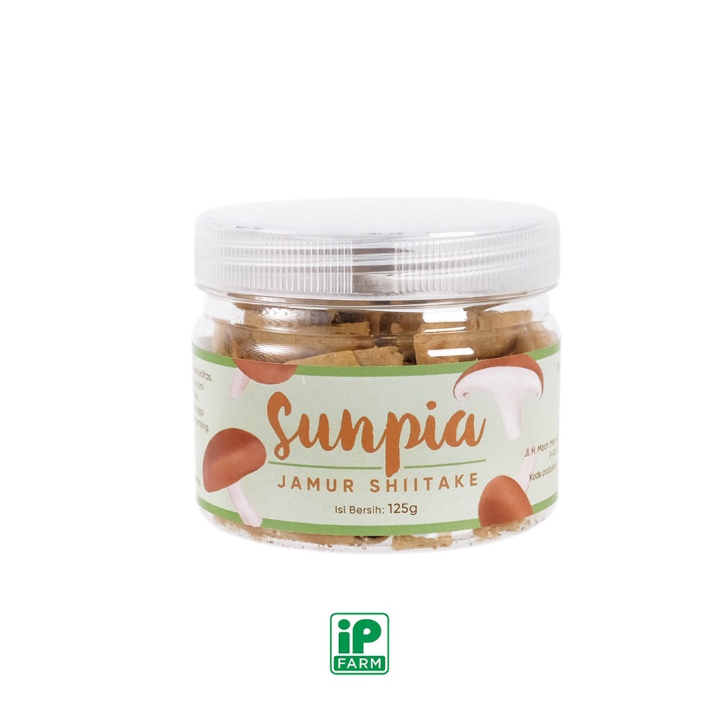 Jual Sunpia Jamur Shiitake 125gr / Sunpia Jamur / Healthy snack Jamur ...