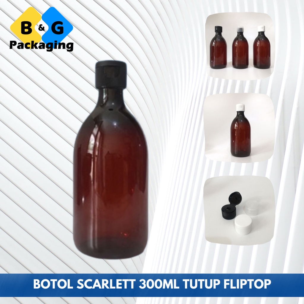 Jual BOTOL AMBER 300ML TUTUP FLIPTOP HITAM BENING PUTIH - BOTOL OVAL ...