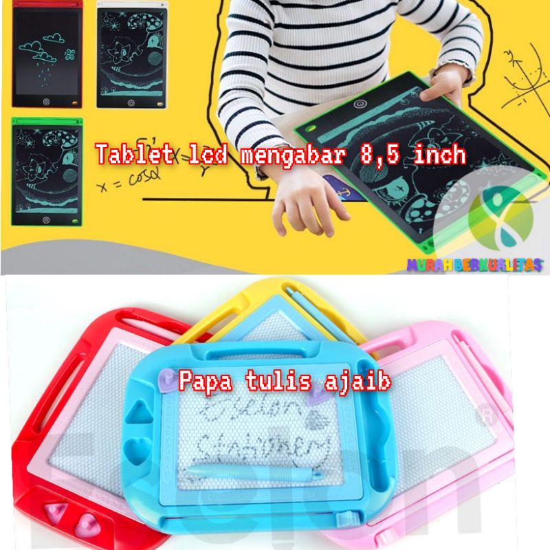 Jual papan tulis ajaib / tablet LC drawing | Shopee Indonesia