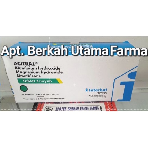 Jual Acitral Box isi 10 Strip x 10 Tablet | Shopee Indonesia