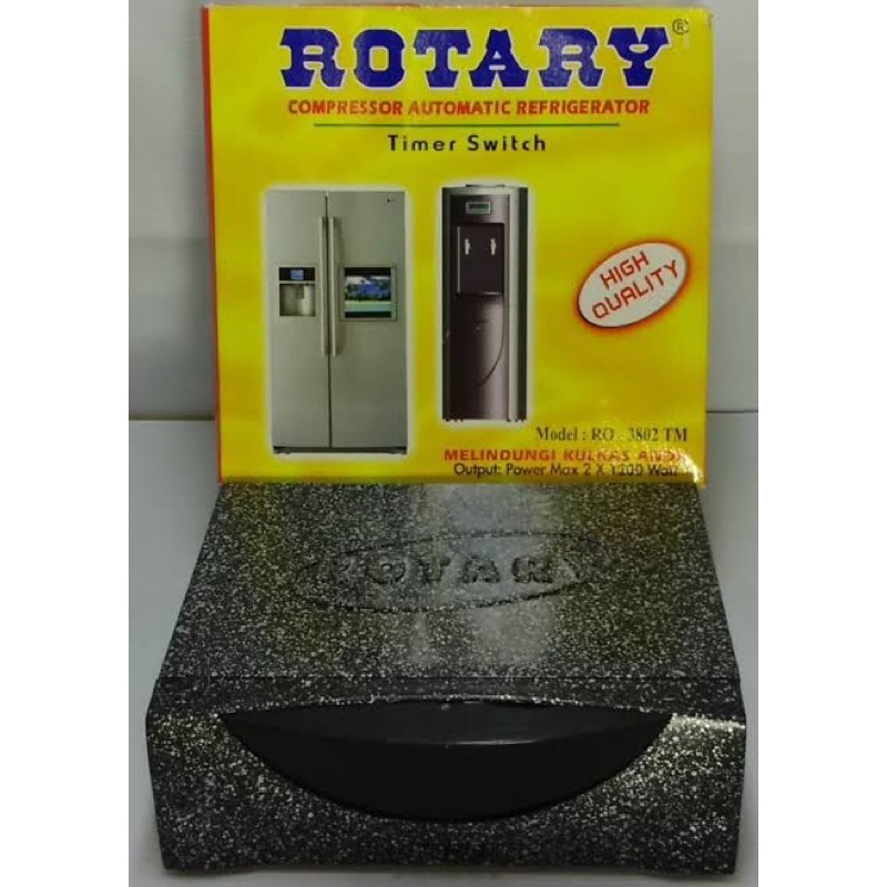 Jual Rotary Kulkas Automatic Timer Switch 2x 1200 Watt Pelindung Kulkas ...