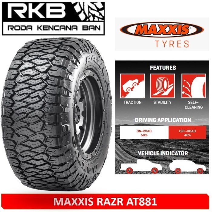 Jual MAXXIS AT811 RAZR 265/60 R18 Ban Mobil Pajero Sport FORD Ranger ...