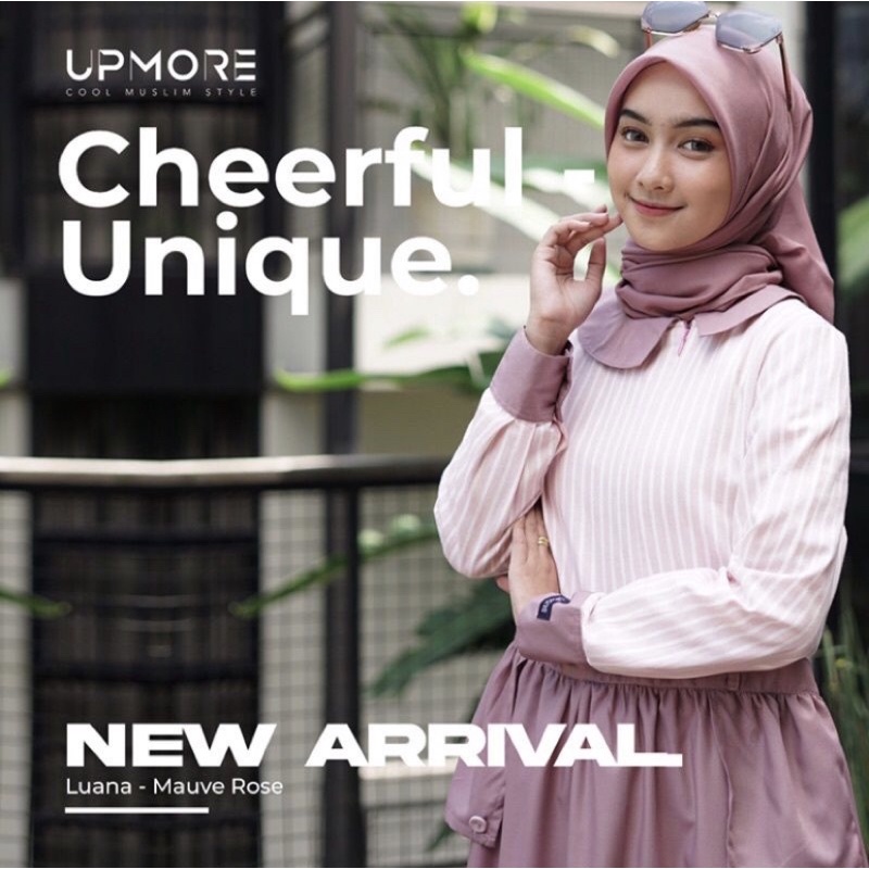 Jual GAMIS UPMORE LUANA ROSE STRIPPER | Shopee Indonesia