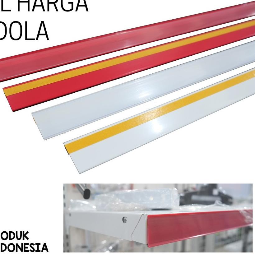 Jual LABEL HARGA 90CM PRICE TAG CARD SUPERMARKET DATA STRIP MINIMARKET ...