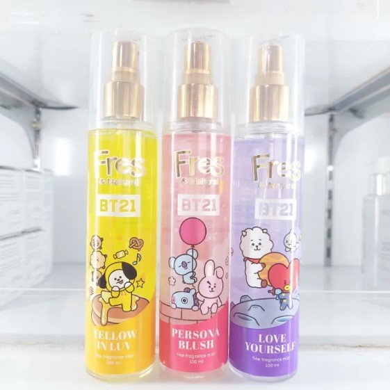 Jual Fres & Natural BT21 Love Yourself Fine Fragrance Mist - Persona ...