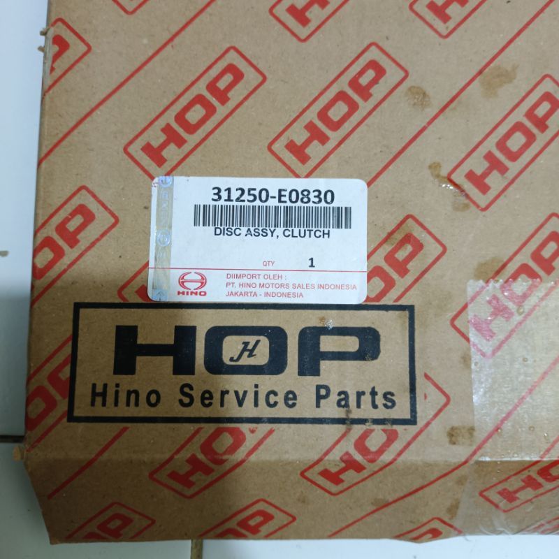 Jual DISC CLUTCH PLAT KOPLING TRUK HINO DUTRO TOYOTA DYNA 110 125 130 ...