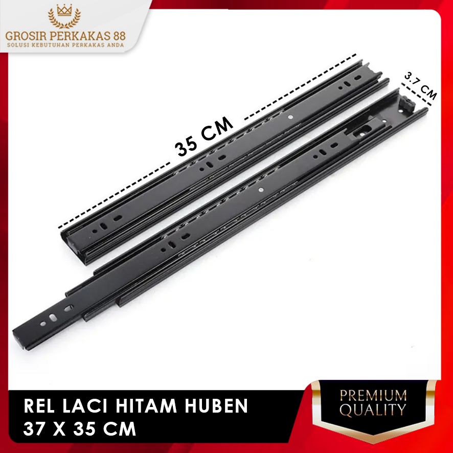 Jual Huben Rel Laci Double Track Rel Hitam 30 35 40 45 50 Cm | Shopee ...