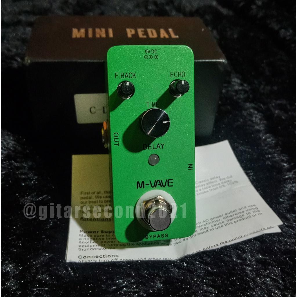 Jual M-Vave Classic Delay Analog Delay Effect Pedal Stompbox M Vave ...