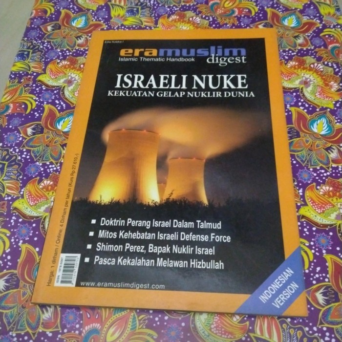 Jual Majalah era muslim digest - ISRAELI NUKE , Kekuatan gelap nuklir ...