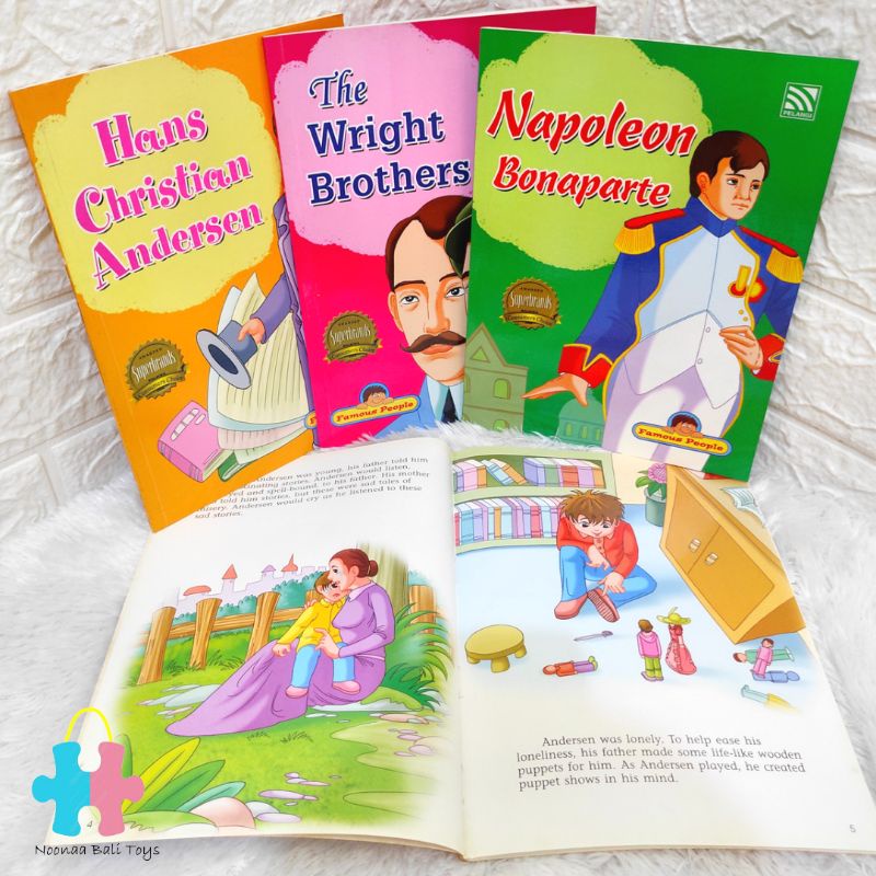 Jual Famous People Story Book English Book for Kids Buku Cerita Anak ...