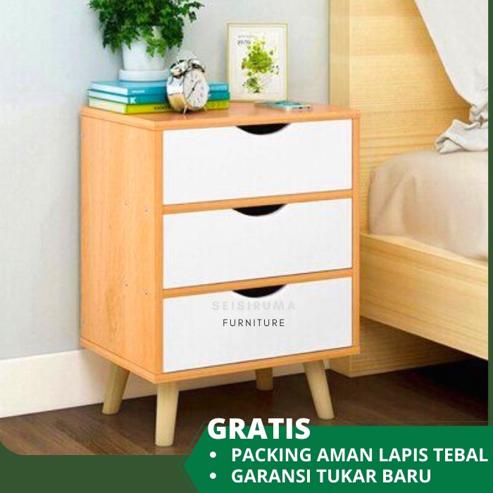 Jual Meja Nakas Minimalis Modern Rak Kecil Samping Tempat Tidur untuk ...
