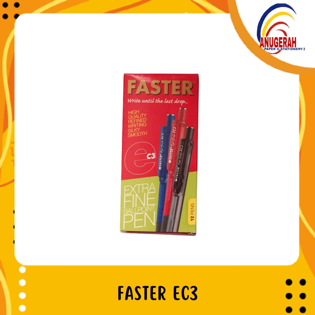 Jual FASTER CETEKAN EC3 HITAM BOLP (LSN) | Shopee Indonesia