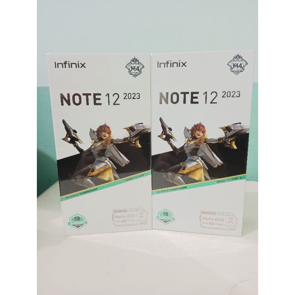 Jual Infinix Note 12 2023 8/128 dan 8/256 GB Garansi Resmi Segel Box ...