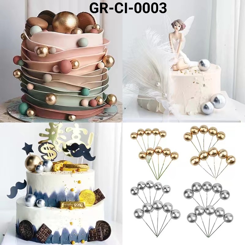 Jual GR-CI-0003 Topper hiasan kue cake buah ceri cherry natal christmas (mainan) yamama baking ...