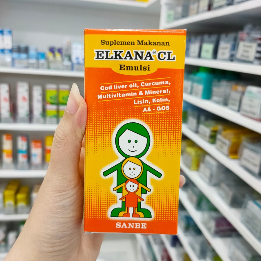 Jual Elkana Sirup Isi 120ml Obat Original | Shopee Indonesia