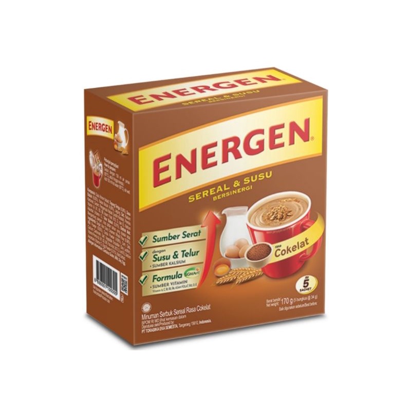 Jual Energen Rasa Cokelat Isi 5 Sachet | Shopee Indonesia