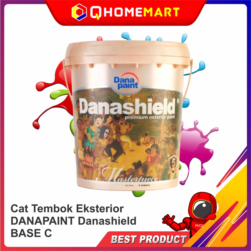 Jual Cat Tembok Eksterior DANAPAINT Danashield BASE C | Shopee Indonesia
