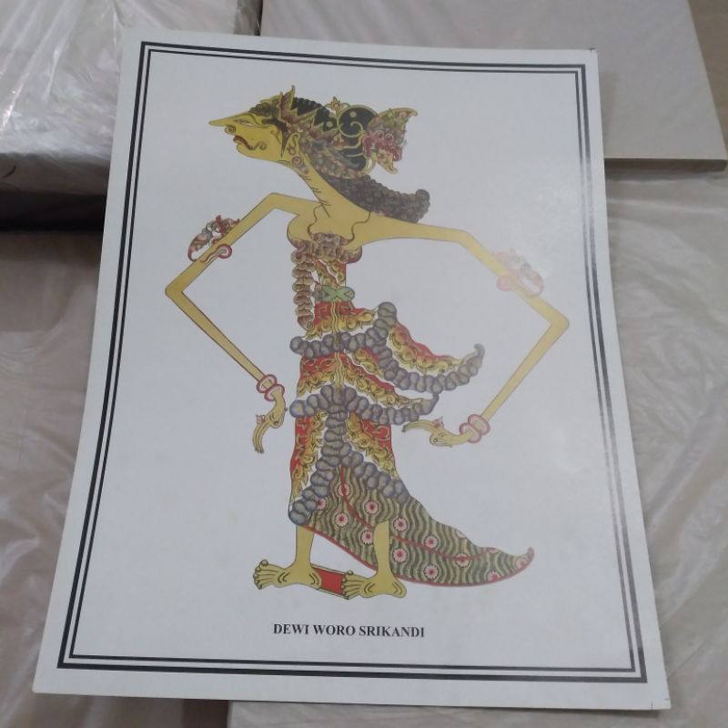 Jual POSTER WAYANG DEWI WORO SRIKANDI UKURAN BESAR 35X45 CM | Shopee ...