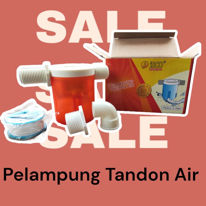 Jual Pelampung Kran Tandon Air Otomatis 1/2 Horizontal Water Level Isco ...