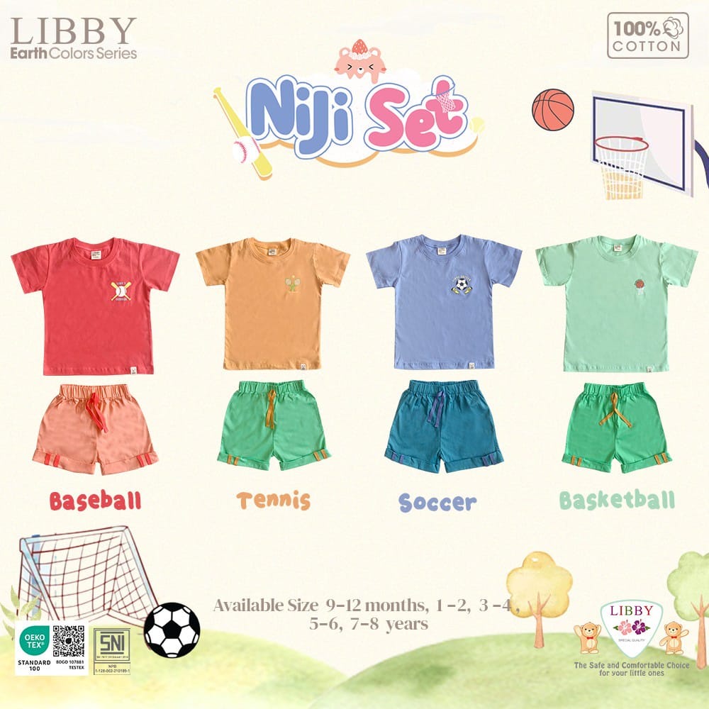 Jual LIBBY BABY NIJI SET BOY AND GIRL SETELAN ANAK PEREMPUAN DAN LAKI ...