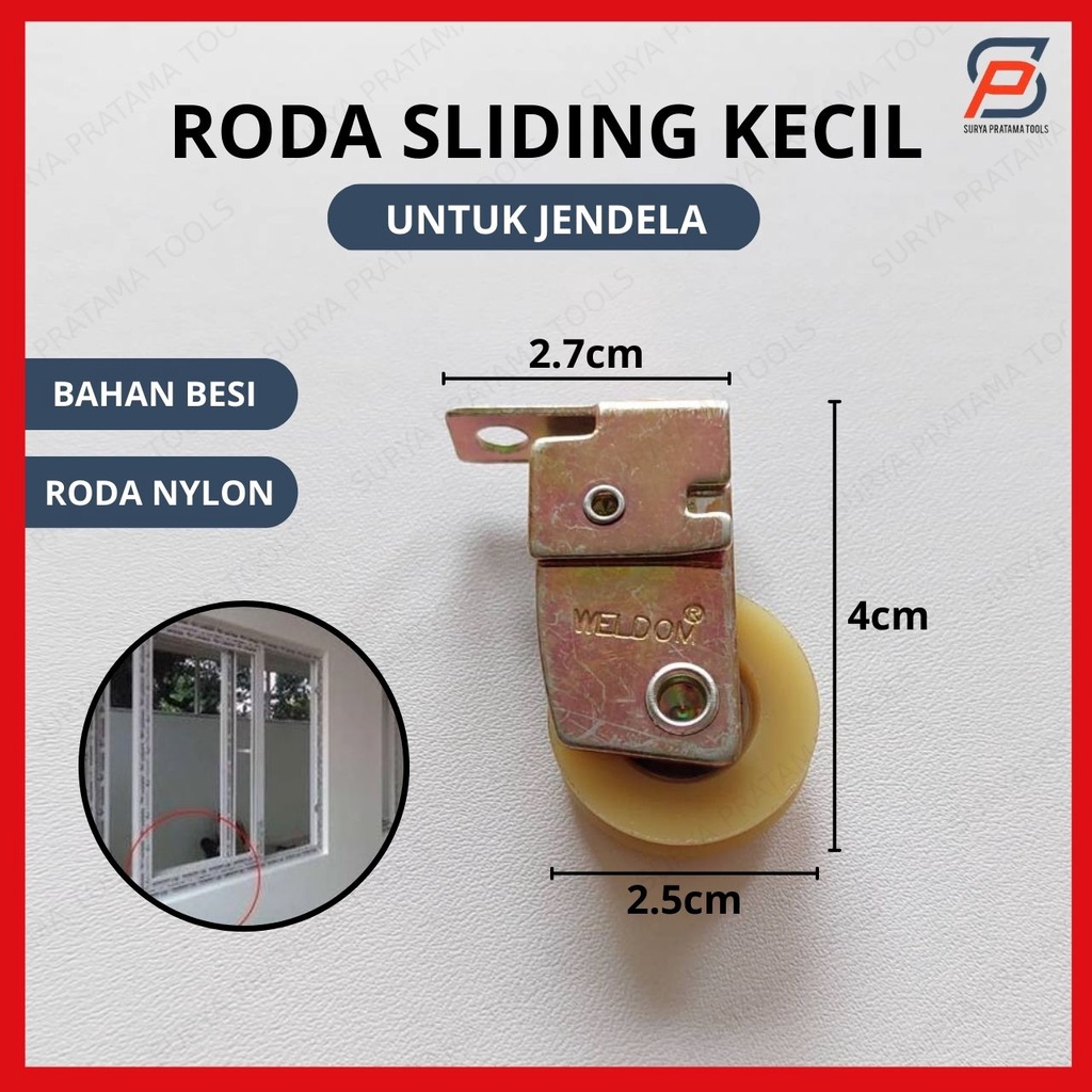 Jual Roda Sliding Jendela / Roda Geser Jendela / Window Sliding Wheel ...