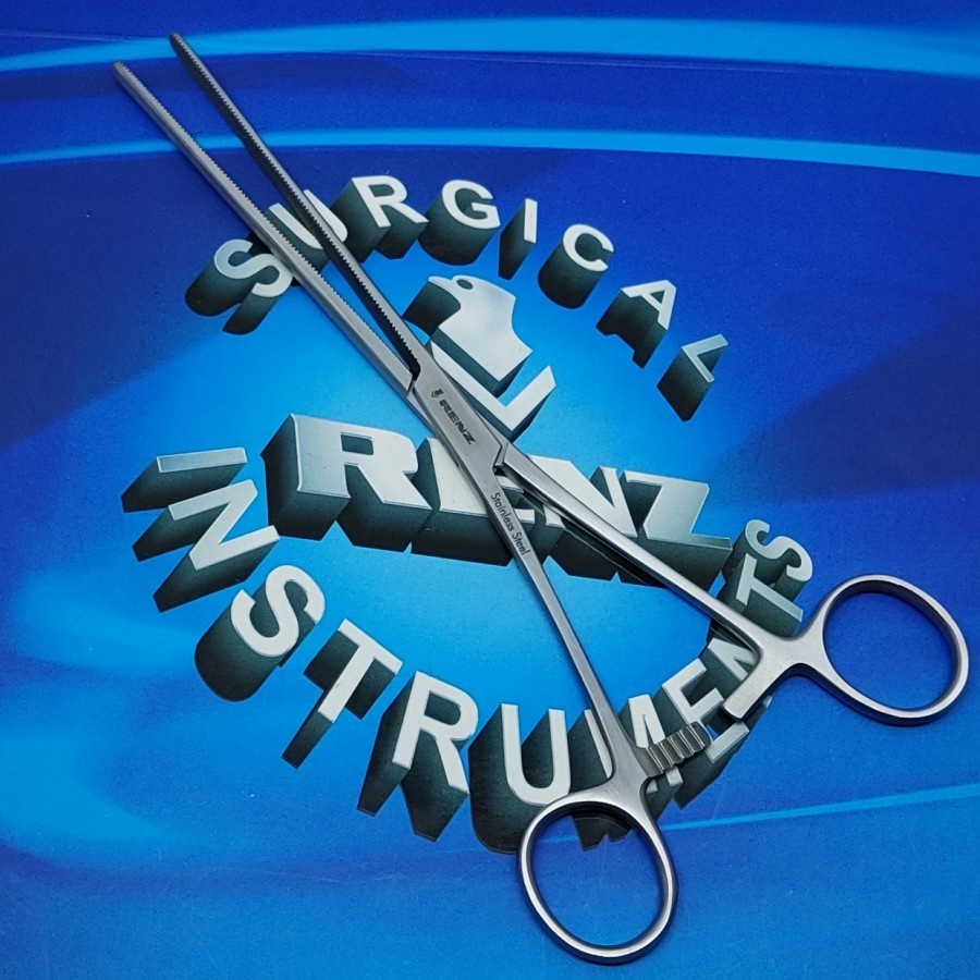 Jual Klem Usus Lurus Bengkok RENZ 23cm Doyen Intestinal Clamp Forcep 23 ...