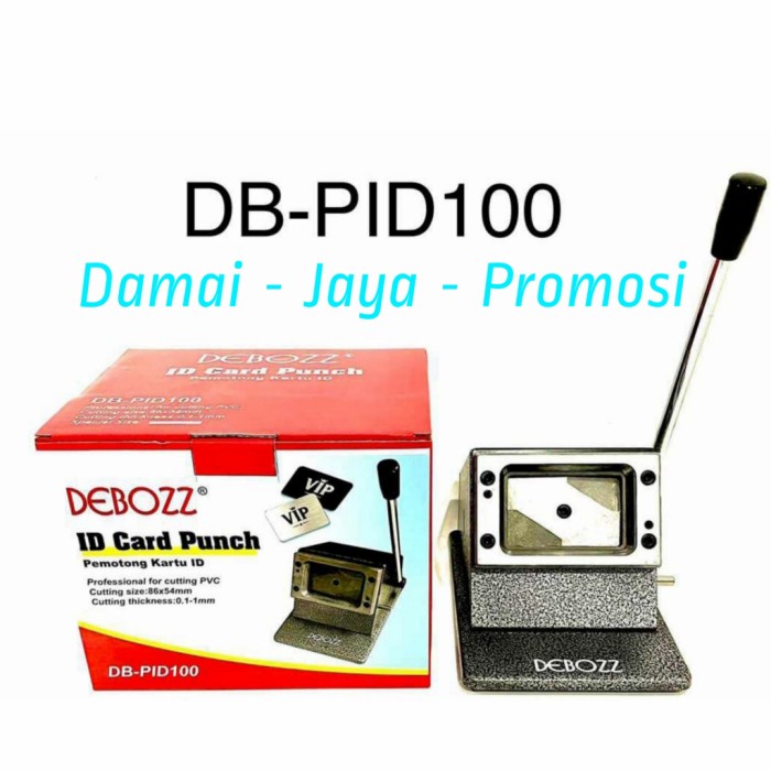 Jual Mesin Pemotong ID Card Merek DEBOZZ / ID Cutter / Plong ID Card ...