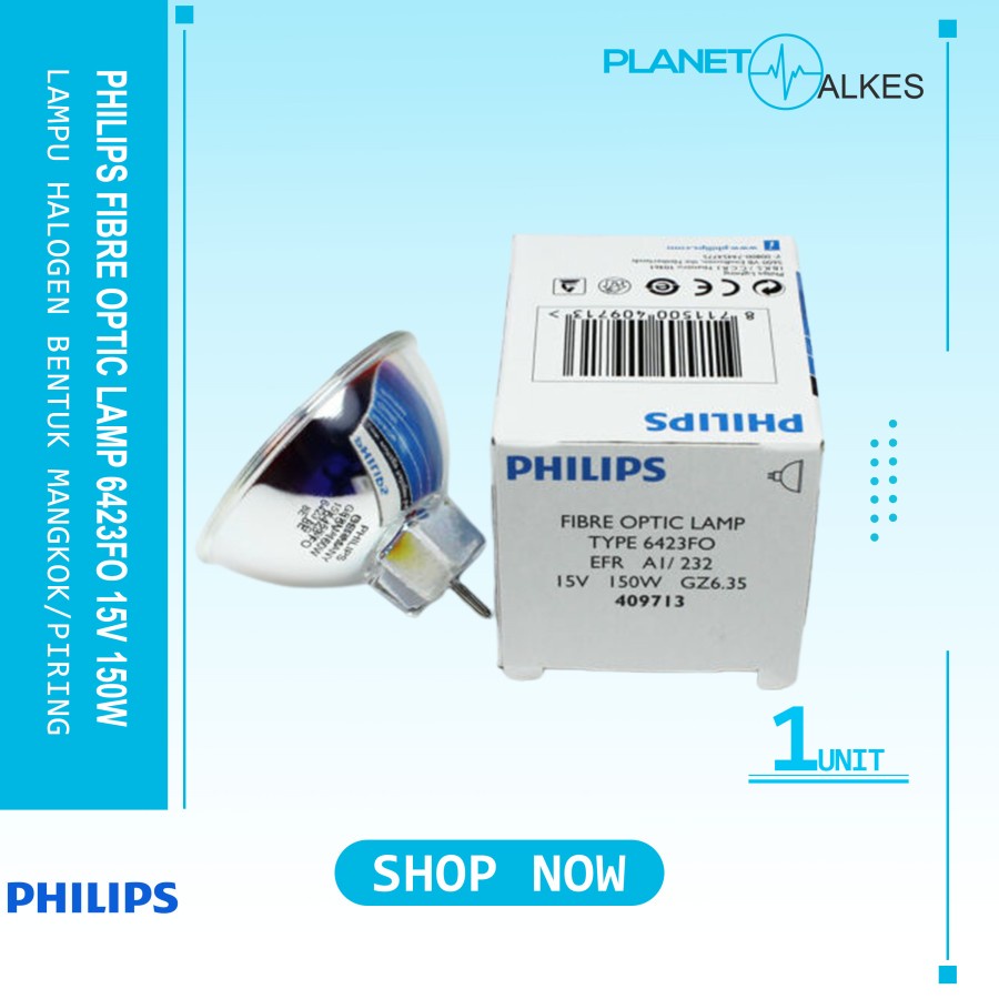 Jual Lampu Halogen Philips 6423 FO Fibre Optic Lamp Piring / Mangkok ...