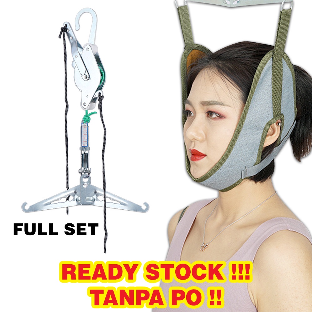 Jual Alat Terapi Traksi Leher Tarik Relaksasi Chiro Kretek (Full Set ...