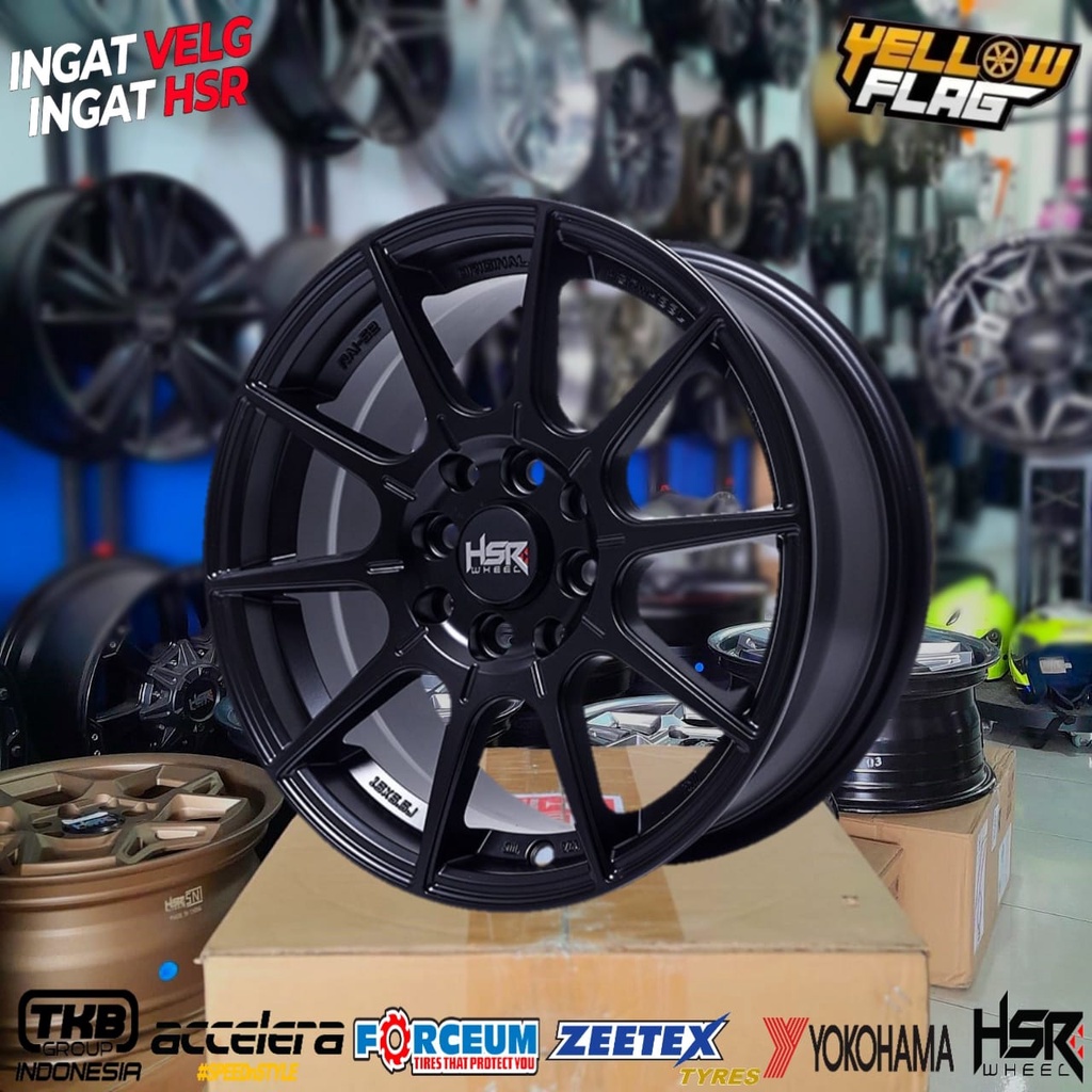 Jual Velg Mobil Racing R15x6,5 HSR RAI-S2 Velg Ring 15 Calya Sigra ...
